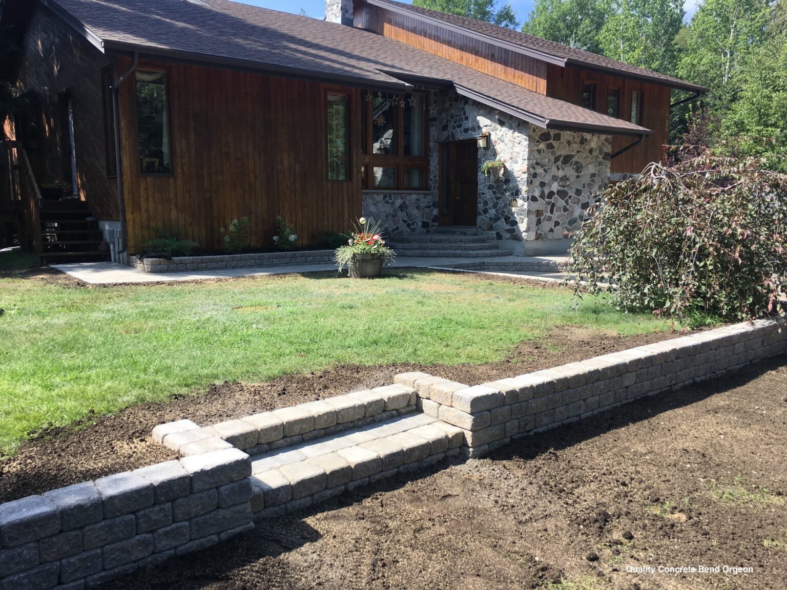 Concrete Retaining Wall | Quality Concrete Bend Oregon